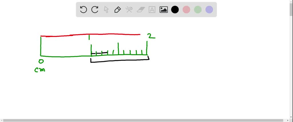 SOLVED: Q2: Consider the measurement of the bar shown: Using Ruler A ...