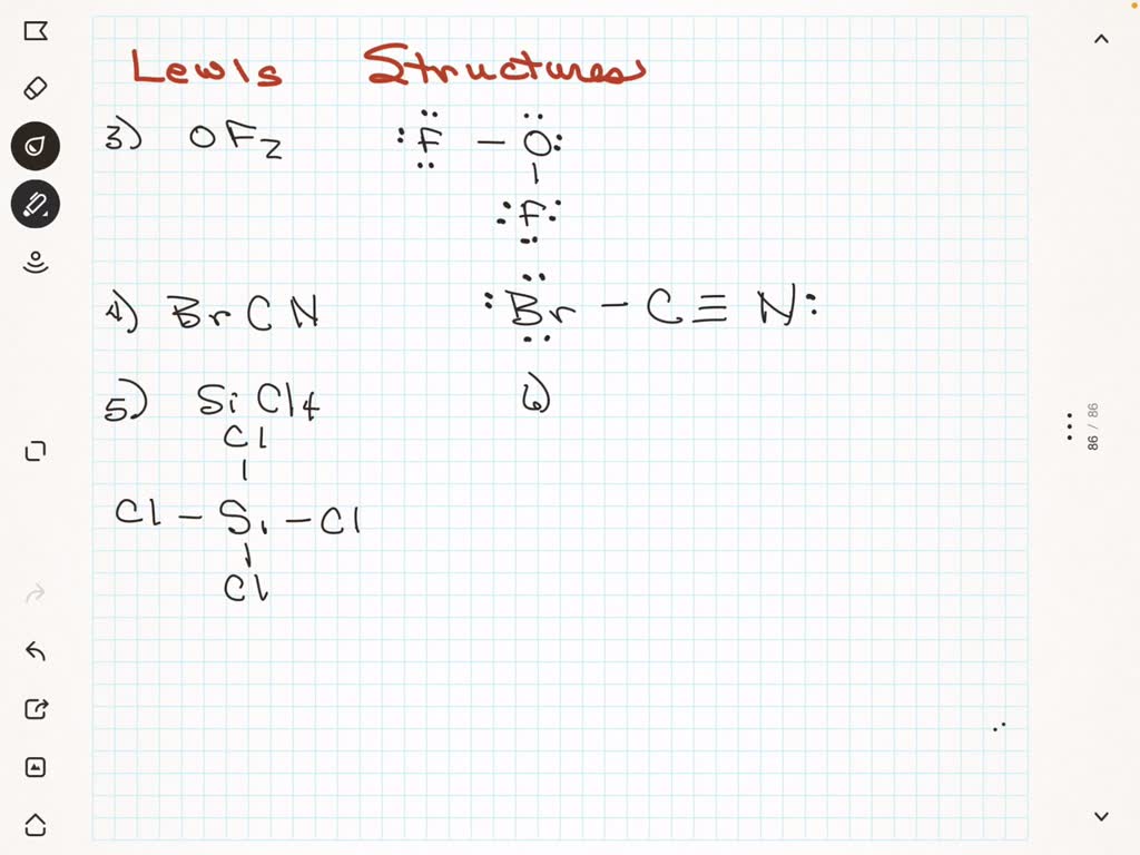 SOLVED Draw Lewis Structures For The Molecules And Polyatomic Ions