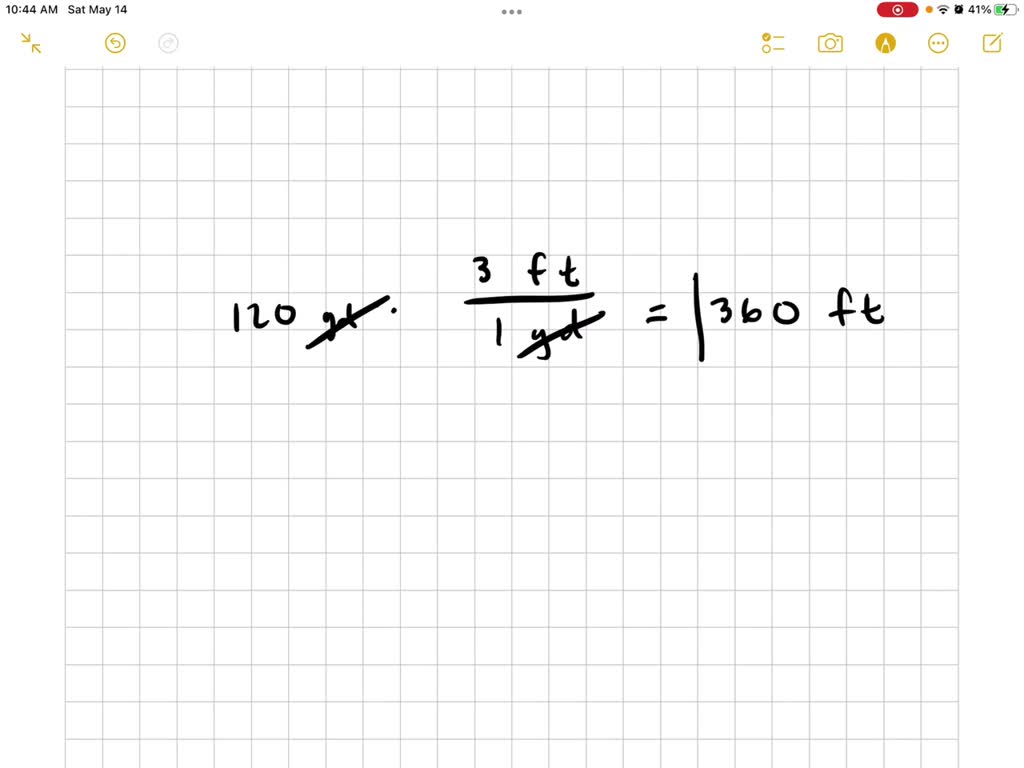 SOLVED: From end zone to end zone, a football field is a 120 yards long ...