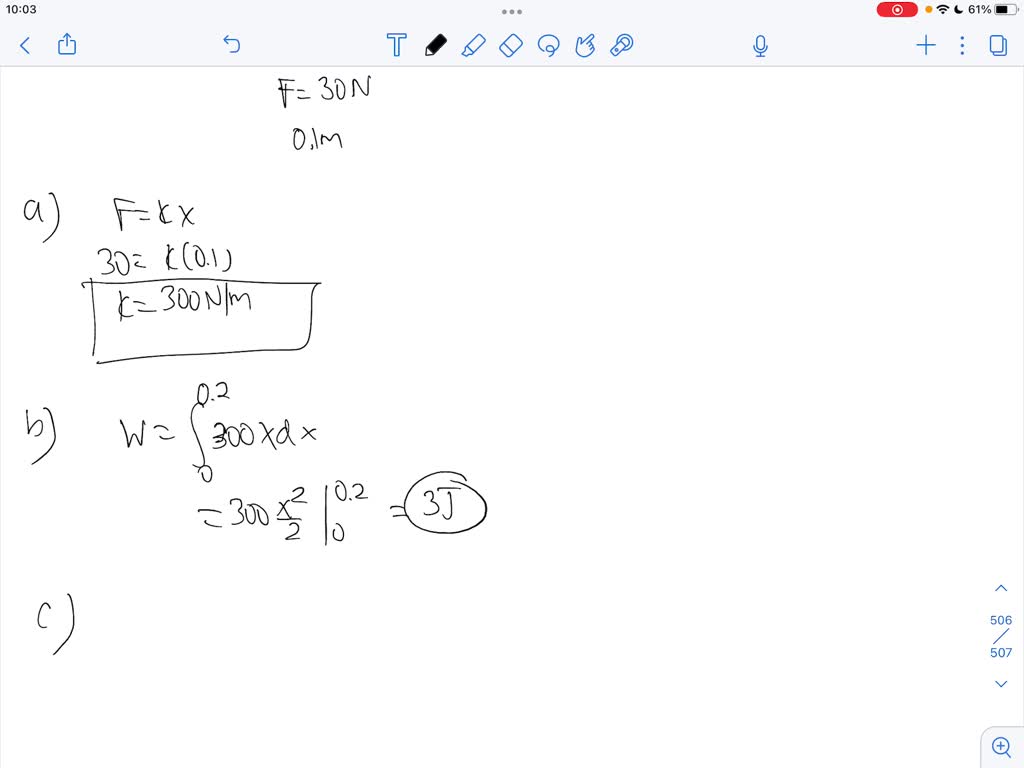 SOLVED: Hooke's law states that within the limits of elasticity of the ...