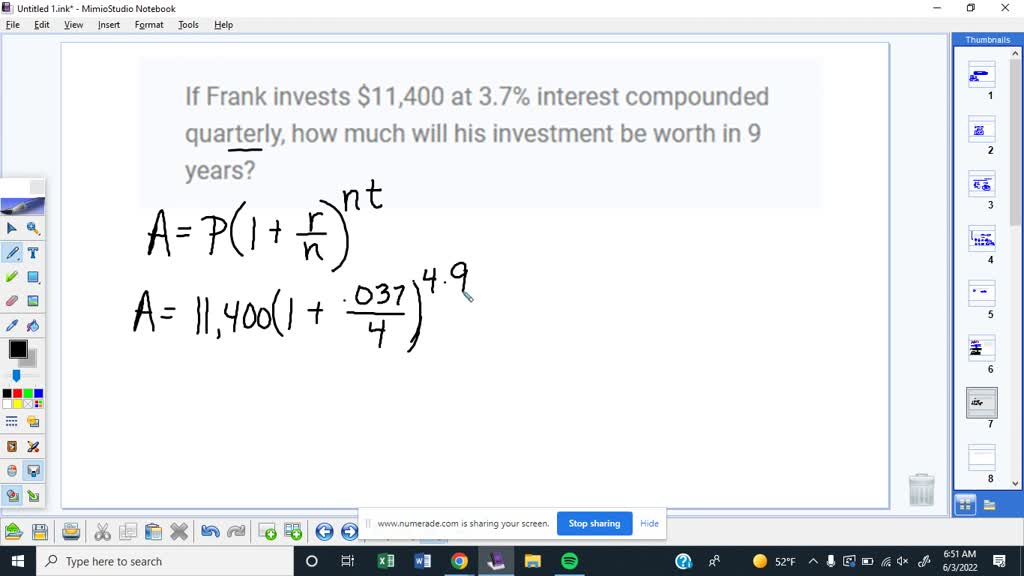 SOLVED: Frank deposited 1,300 into a savings account that pays 3% in ...