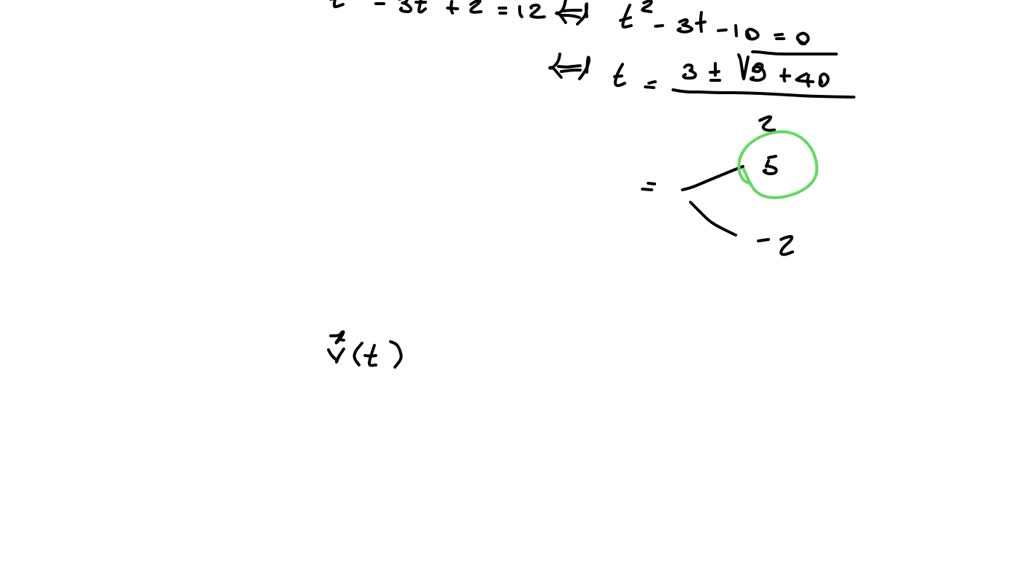 SOLVED: Consider the motion of a particle along a helix given by 𝐫(t)=sin t 𝐢+cos t 𝐣+(t^2-3 t+2 ...