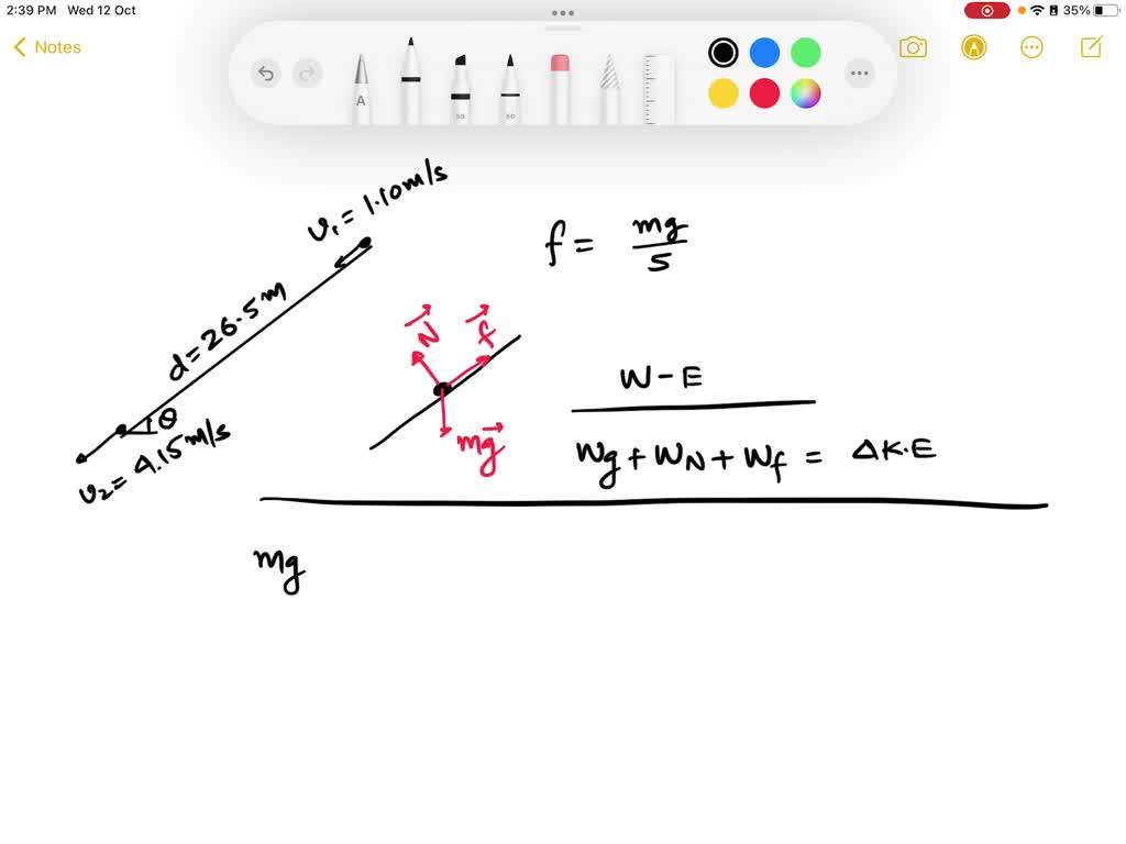 SOLVED: A child slides down a snow-covered slope on a sled. At the top of the slope, her mother ...