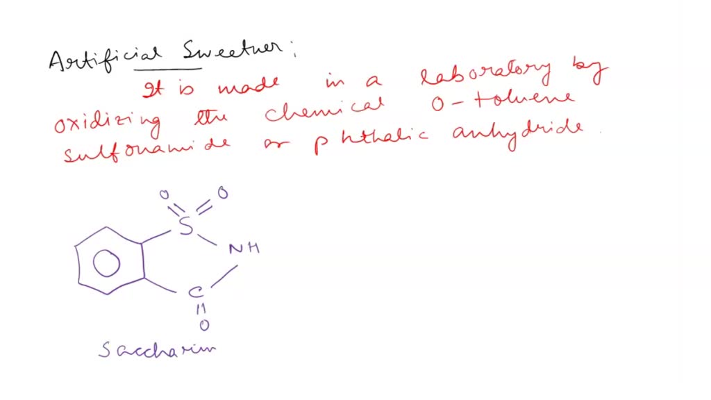 SOLVED: Why are these molecules sweet? Cirele the three structural ...