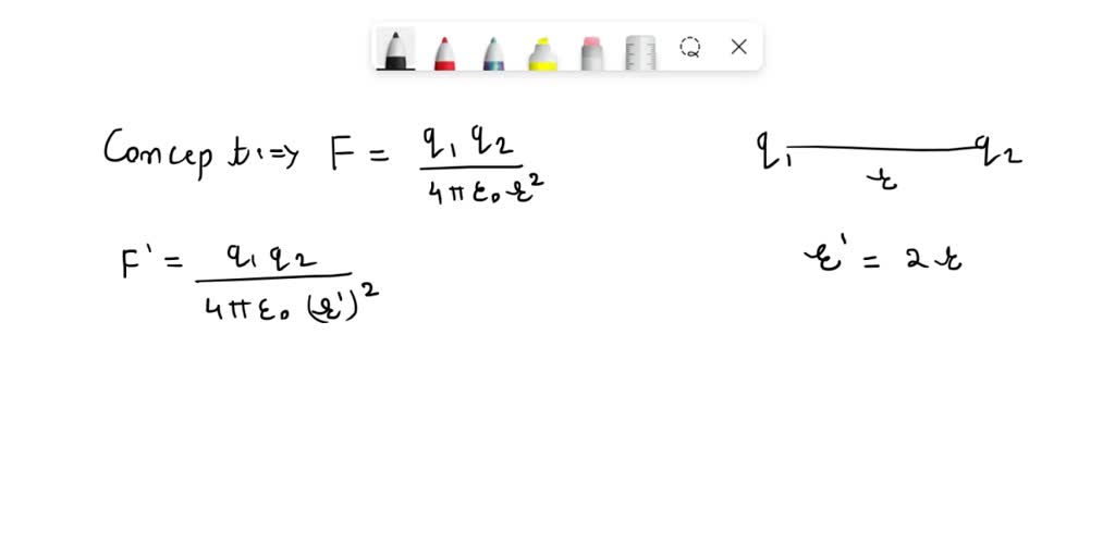 SOLVED: 003 10.0 points If you double the distance between two charged objects, by what factor ...