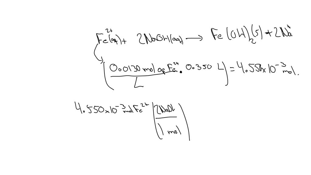 SOLVED: Let us assume that Fe(OH)2(s) is completely insoluble, which ...