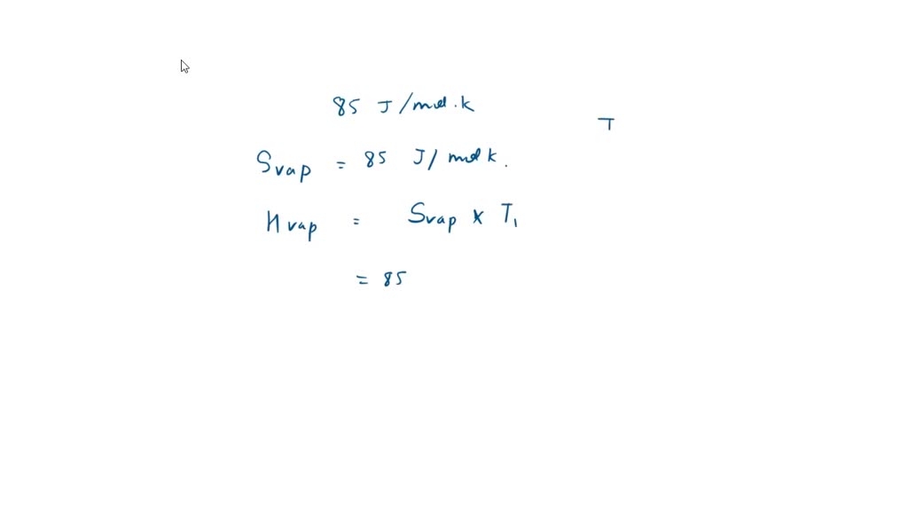 SOLVED: 5.1 Normal hexane (n-hexane) boils at 342.1 K (a) Calculate the ...