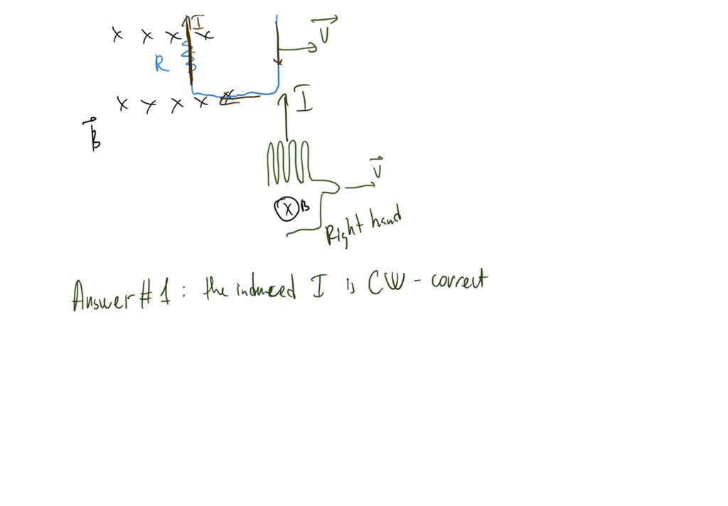 SOLVED: A circuit is pulled with a 21-N force toward the right to maintain a constant speed v ...