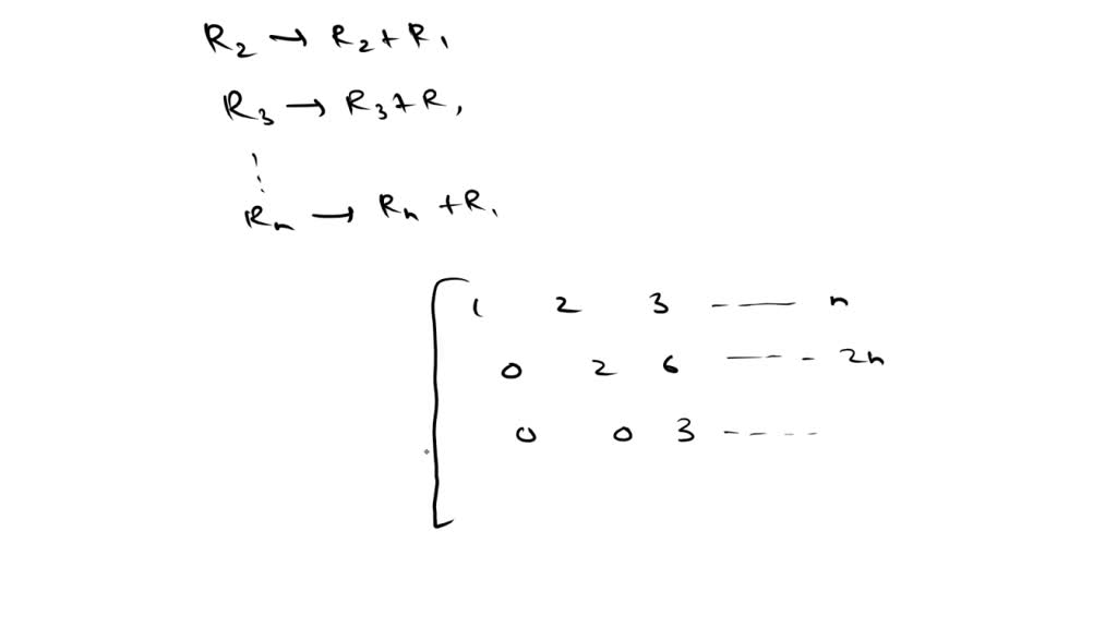 Solved Prove That The Determinant Of An N X N Upper Triangular Matrix