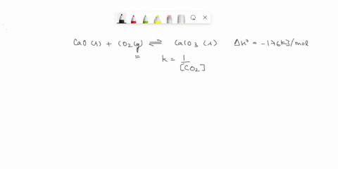 Consider the equilibrium between calcium carbonate, calcium...