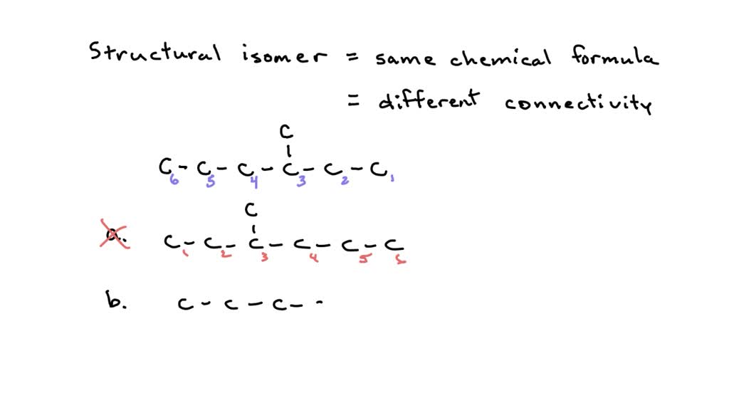 SOLVED: Which of the following is a structural isomer of the molecule shown? CH3CH2CH2CH2CH3 ...