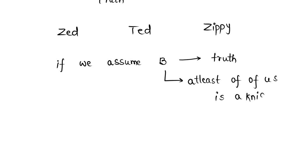 SOLVED: On the Island of Knights and Knaves (Knights always tell the ...
