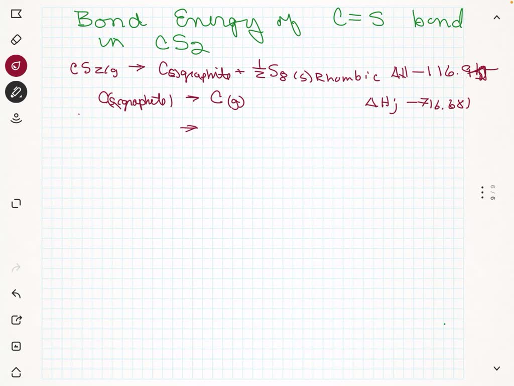 SOLVED: Using the standard enthalpy of formation data in Appendix G, calculate the bond energy ...