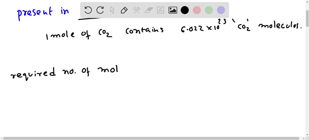 SOLVED: Using the molar mass of CO2, determine the following How many grams are in 0.250 moles ...