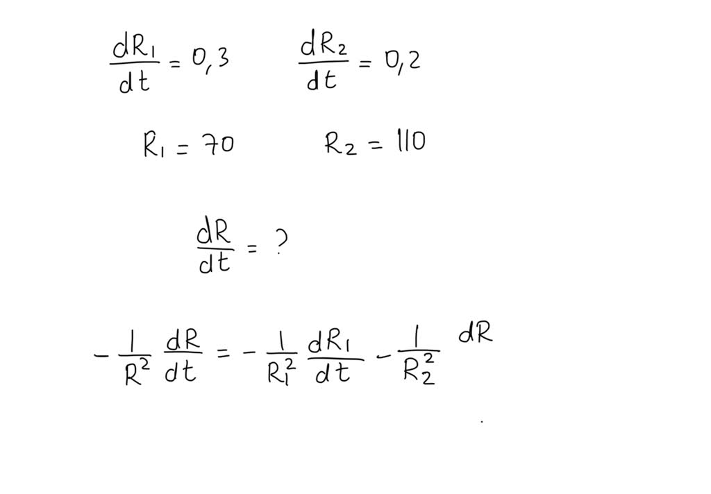 SOLVED: If two resistors with resistances R1 and R2 are connected in ...