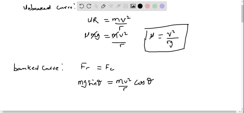SOLVED: Two curves on a highway have the same radii. However, one is ...
