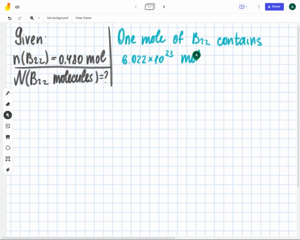 SOLVED: A flask contains 0.480 mol of liquid bromine, br2. determine ...