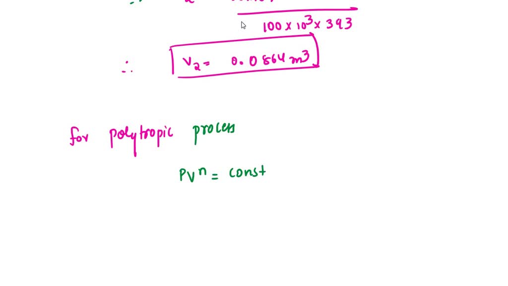 SOLVED: The piston-cylinder device initially contains 0.07 m3 of ...