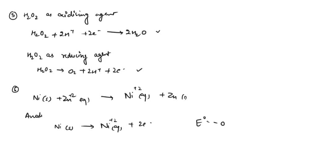 SOLVED: The value of the equilibrium constant K for a redox reaction is ...