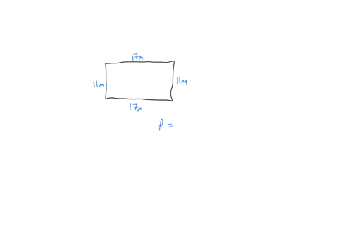 A square that us 6 m on a side is placed inside a rectangle...