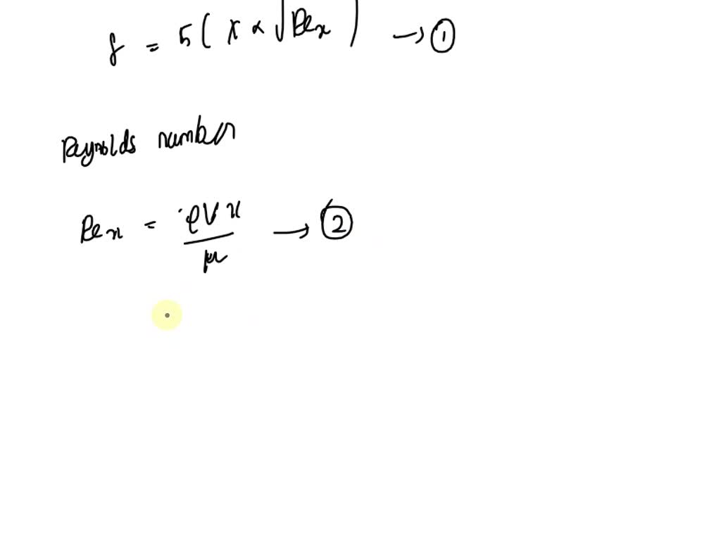 SOLVED: b. A long, thin flat plate is placed parallel to a 6 m/s stream of water at 20C. At what ...