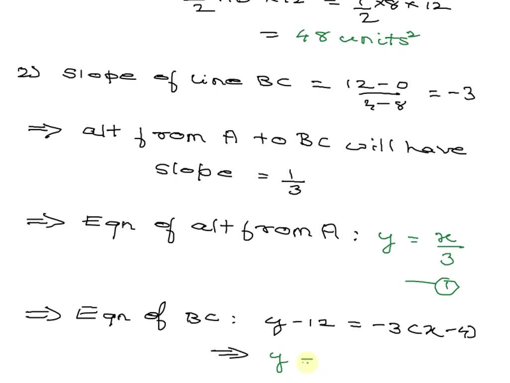 SOLVED: Consider the non-right triangle ABC shown below (with side (whose length is h) lengths ...