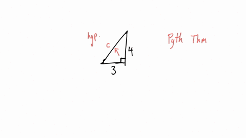 a triangle not drawn to scale has a 90 angle between side a and side b ...