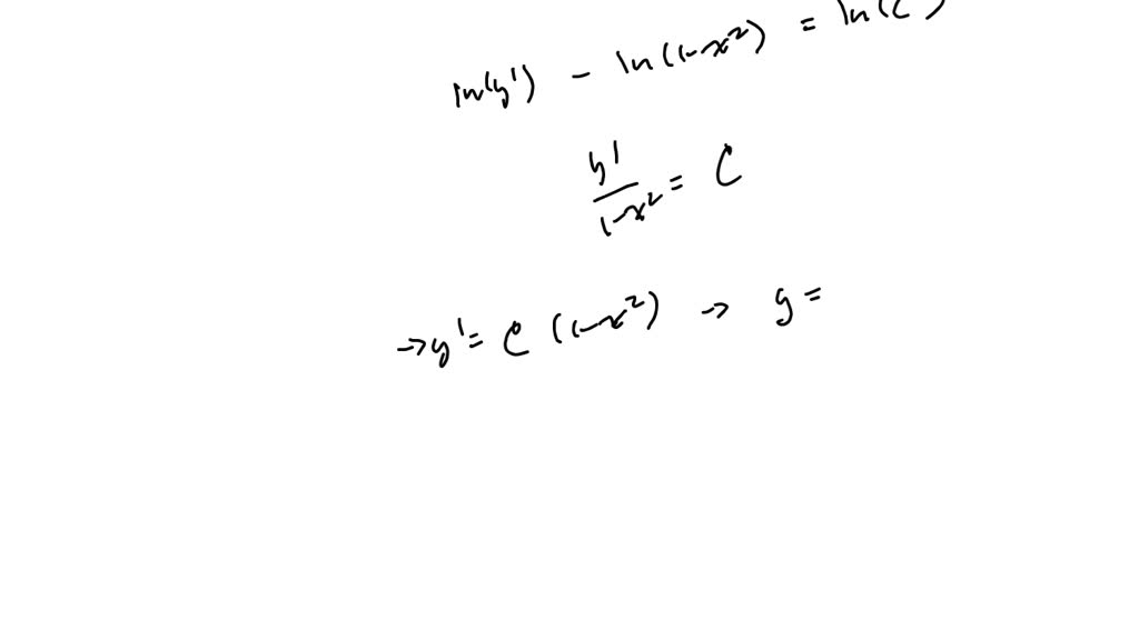 SOLVED: The indicated function y1(x) is a solution of the given ...