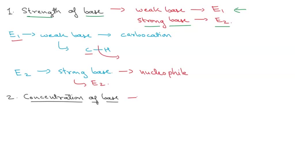 SOLVED: Part A Indicate how each of the following factors affects an E1 ...