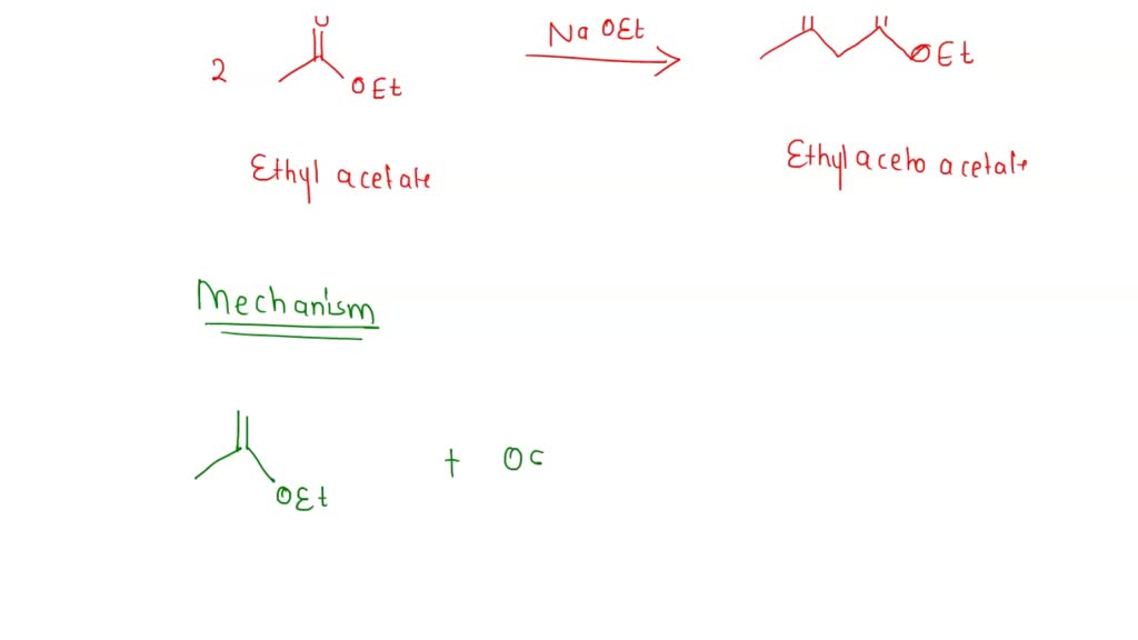 SOLVED: Draw the complete reaction mechanism in forming the products ...