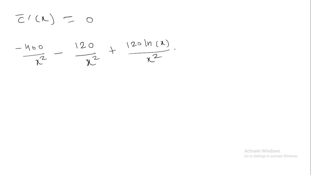 SOLVED: point) The cost of producing x units of a product is given by C ... SOLVED: point) The cost of producing x units of a product is given by C ...