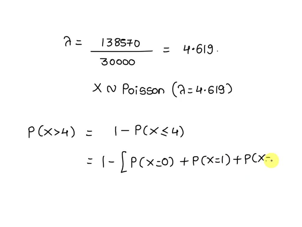 SOLVED: 1. Strikes in a factorv occur according to a Poisson Process of ...