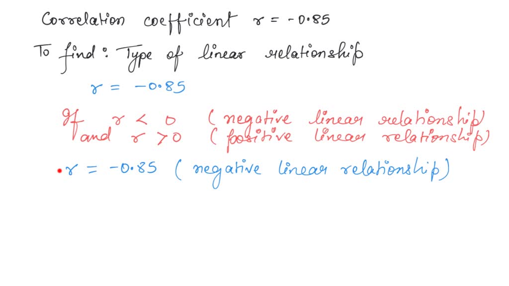 SOLVED: Calcualate the co-efficient of correlation between these ...