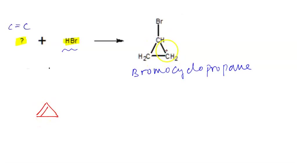 SOLVED: QUESTION 3 What reactant would produce the following product ...