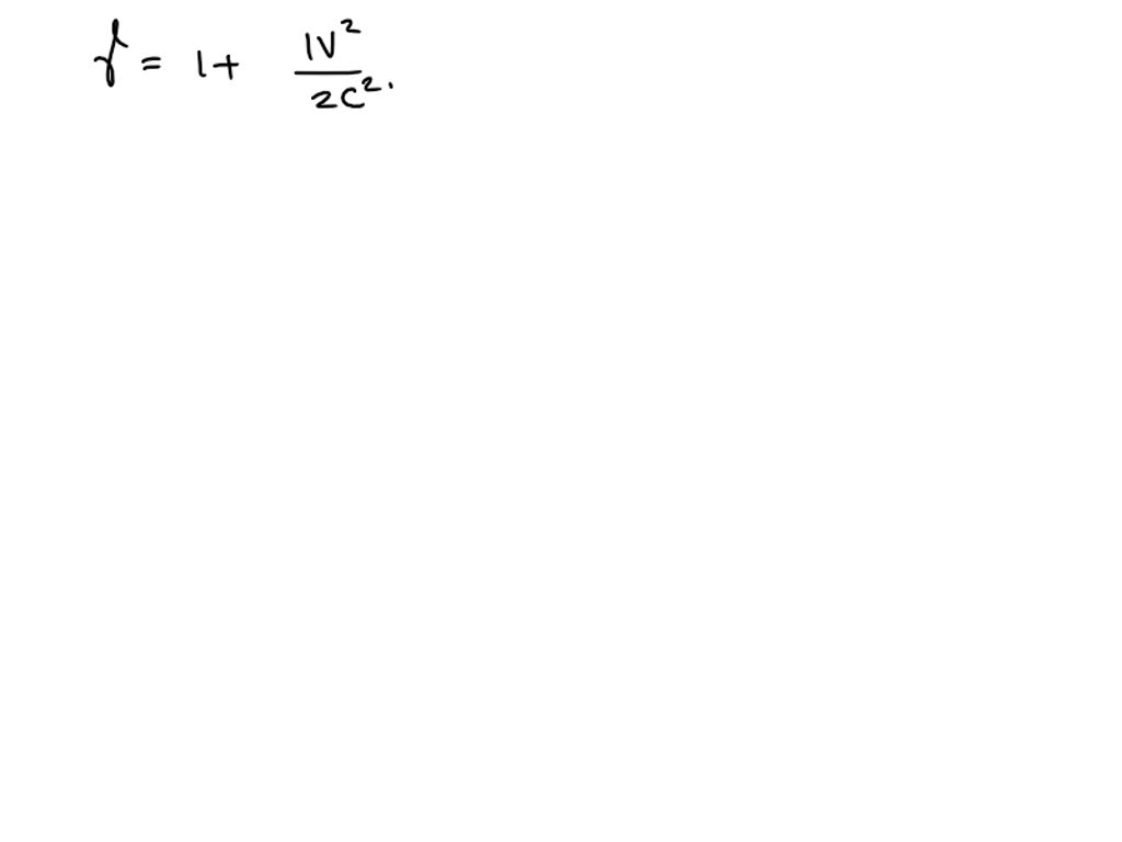 SOLVED: The relativistic kinetic energy is given by K = mc^2 / âˆš(1 ...