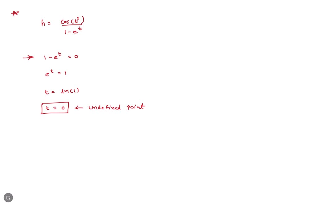 Solved Explain Using These Theorems Why The Function Is Continuous At Every Number In Its
