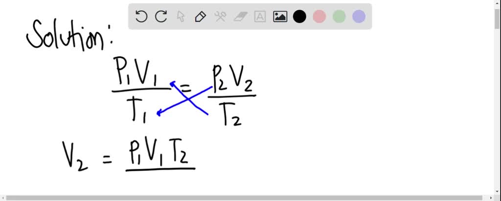 SOLVED: True or false, when the combined gas law is rearranged to solve ...