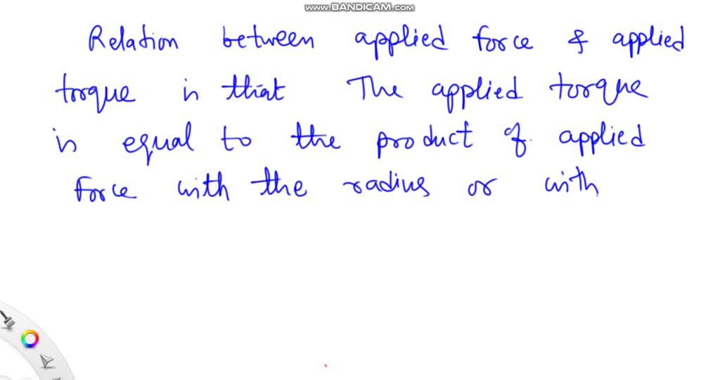 SOLVED: What is the relationship between Applied Force and Applied ...