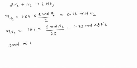 The haber bosch process is a very important industrial...