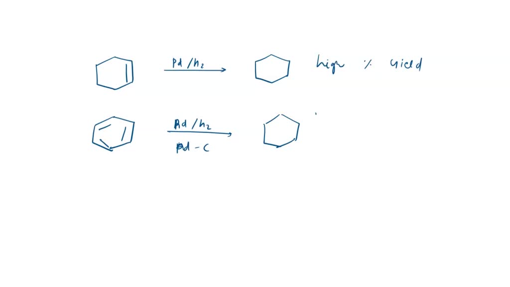 SOLVED: 1. In the catalytic hydrogenation reaction from cyclohexene to ...