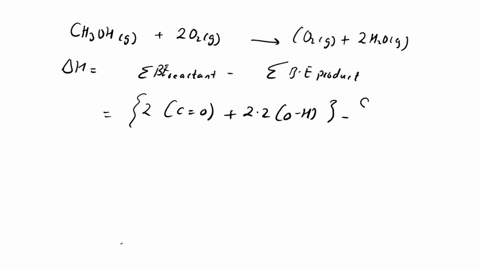 Estimate the enthalpy change of the reaction between gaseous...