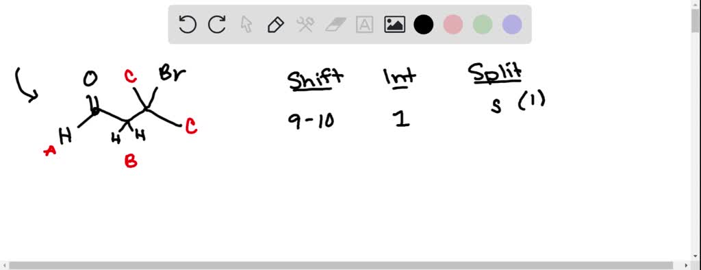 SOLVED: 5 . Predict chemical shift, integration, and splitting patterns ...