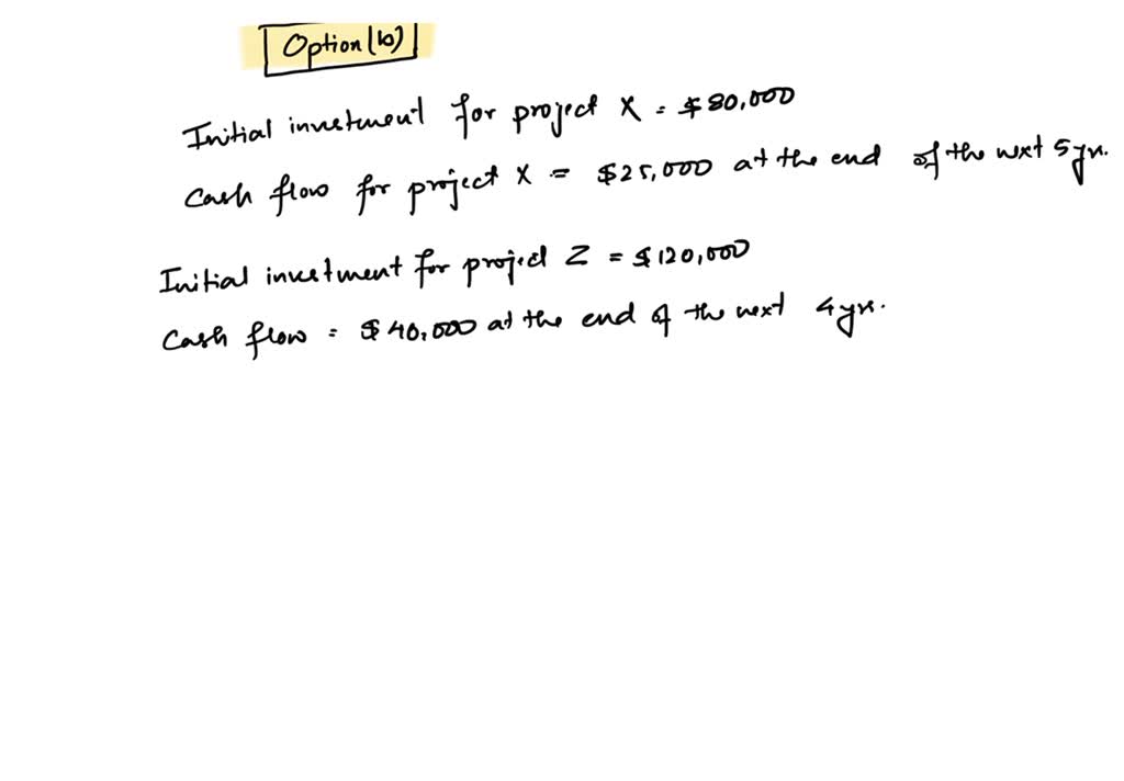VIDEO solution: Compute the IRR statistic for Project X and note whether the firm should accept ...