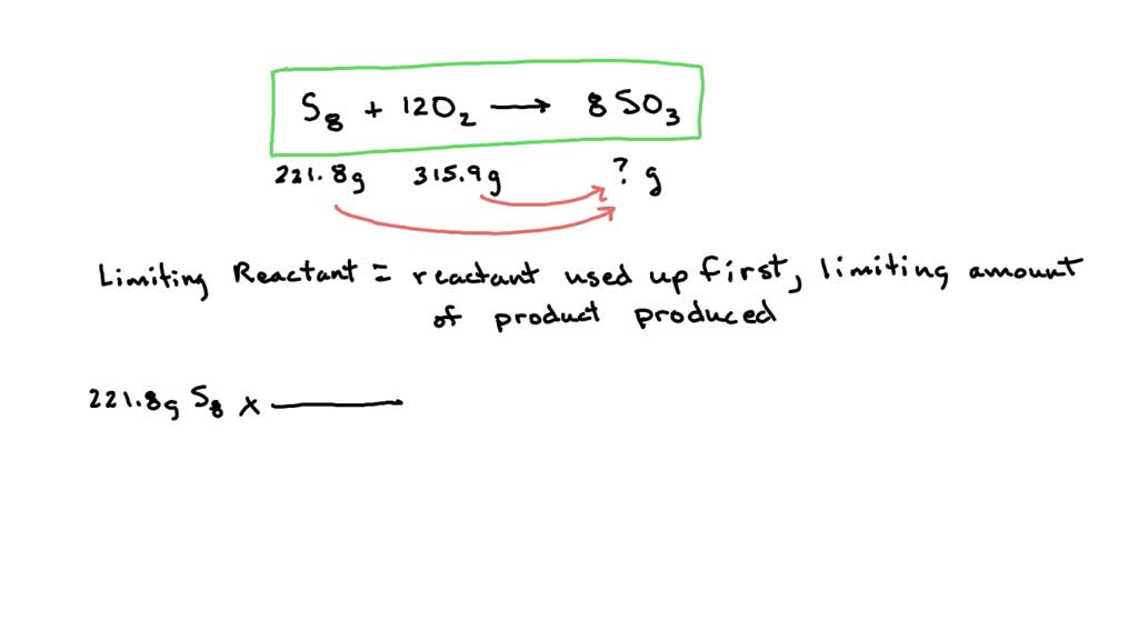 SOLVED: Balance this reaction: A, S8 SO3 Part 2 (1 point) Ifyou start ...