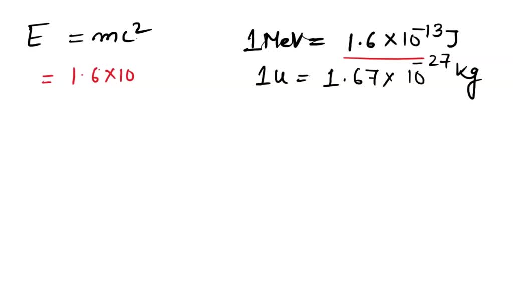 SOLVED: "Einstein’s mass-energy relation emerging out of his famous ...
