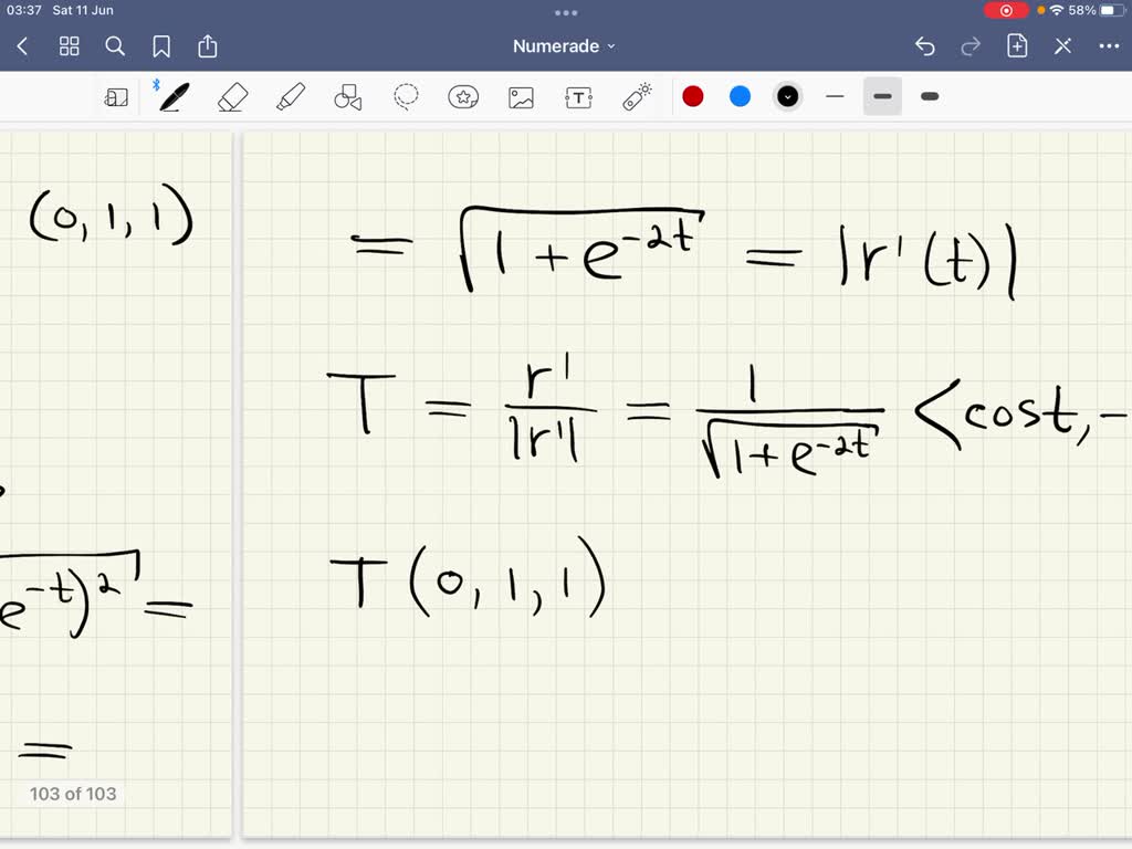 SOLVED: a) Let r(t) = cost i + sintj-4k be a vector function Sketch the vector function r for 0