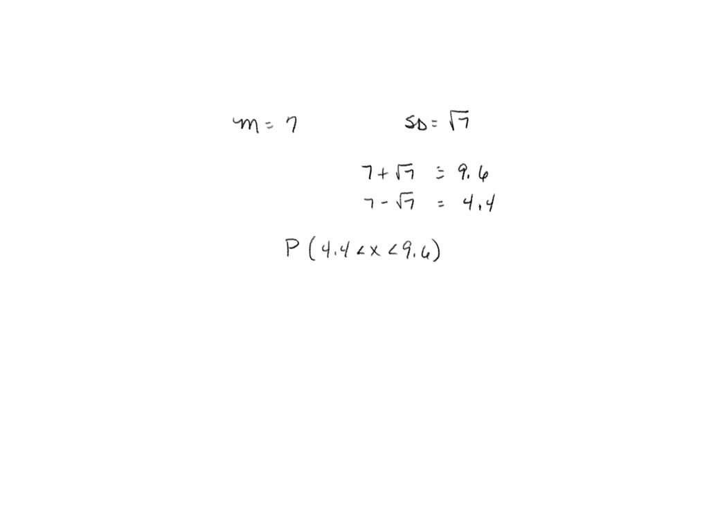 Solved 10 If The Random Variable X Follows A Poisson Distribution With Parameter 7 What Is 7167
