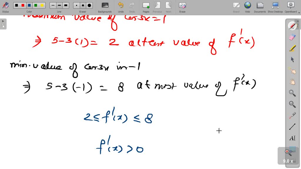 SOLVED: Prove that the equation 5x - 7 - sin(3x) = 0 has exactly one ...