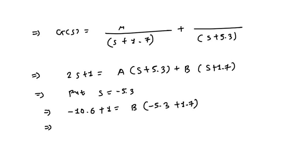 SOLVED: Example: Find the state-space representation in phase- variable ...