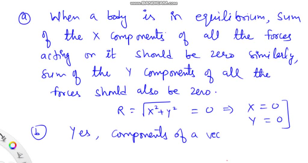 SOLVED What Is A Net Force The Vector Sum Of All The Forces In A 